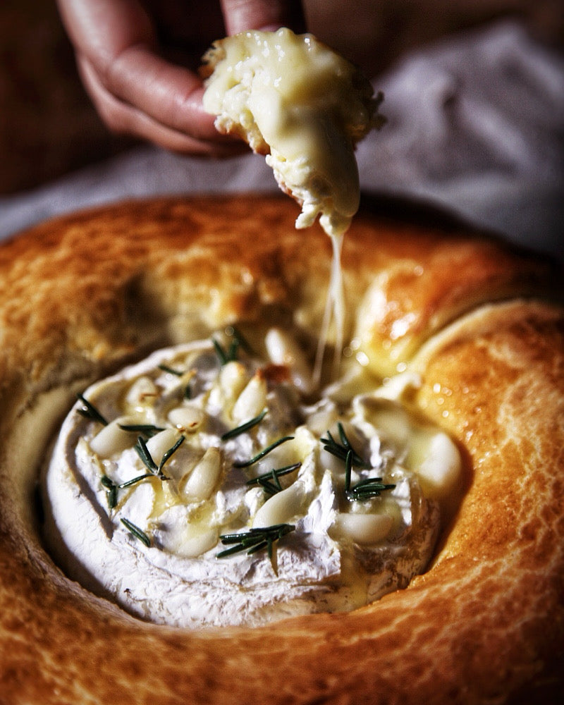 Brioche & Brie Wreath Bread – The Lazy Loaf